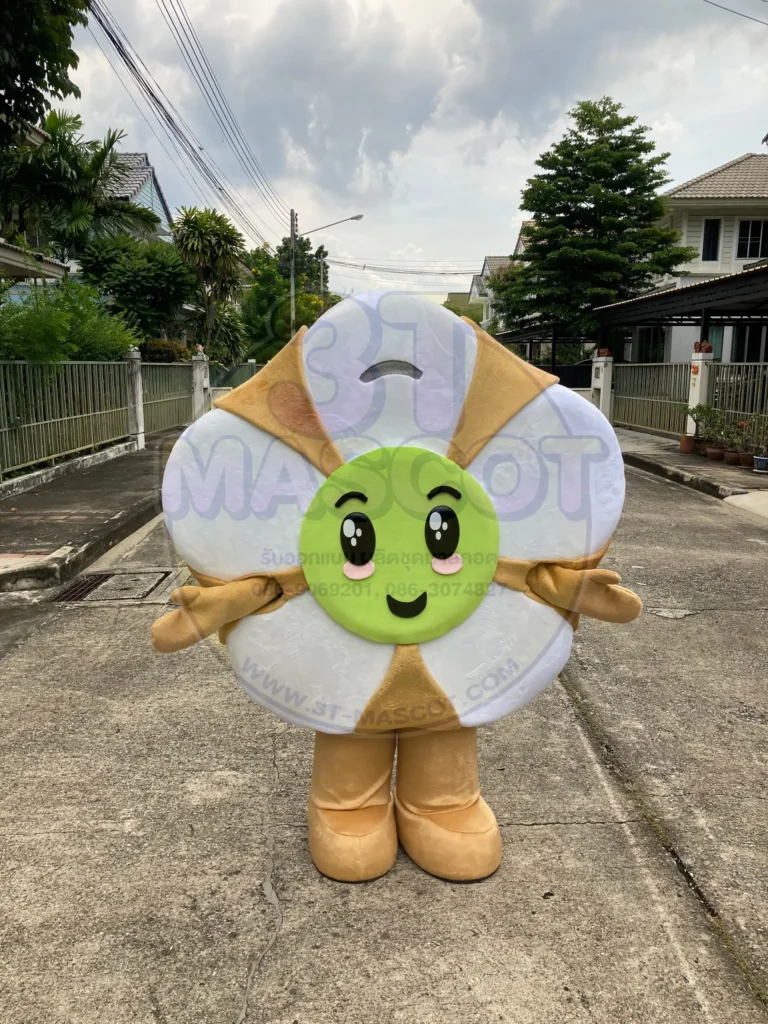 มาสคอตฟองน้ำ หุ้มผ้า - 3T MASCOT